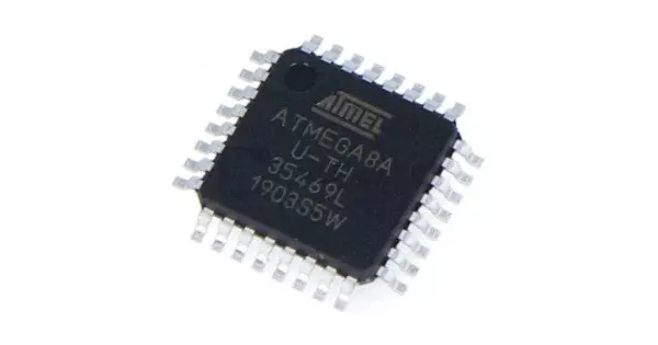 microcontrôleur avr - atmega8a-au smd
