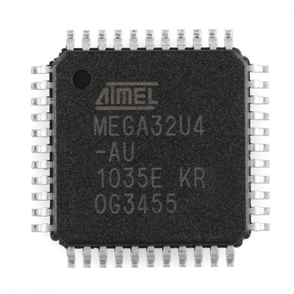 atmel atmega32u4-aur 8 bit microcontroller