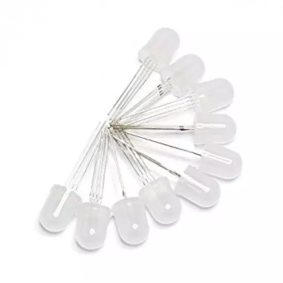 10mm led rvb 4pin super lumineux commun anode