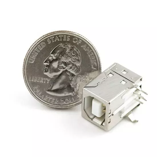 usb female type b connector