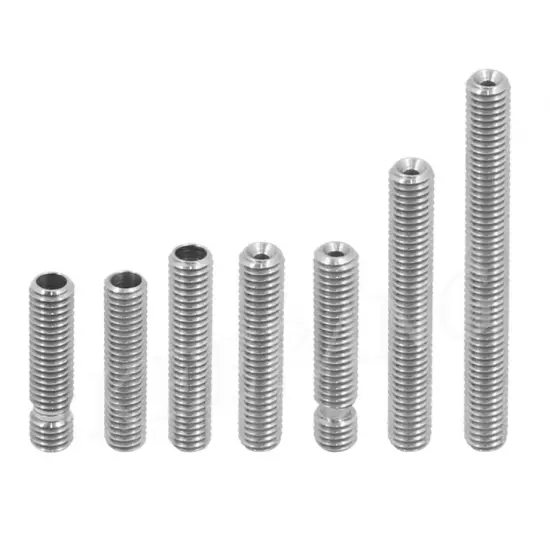 m6x50 gorge en acier inoxydable pour makerbot mk8