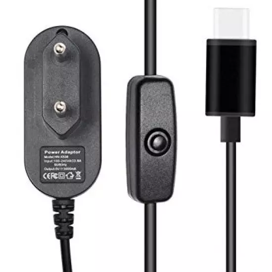 adaptateur 5v 3a type c