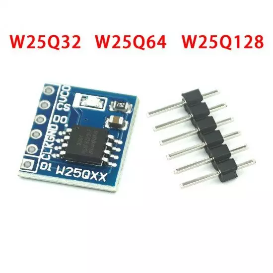 module de stockage flash w25q128