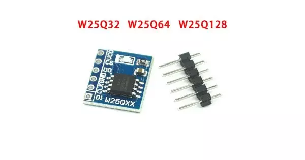 module de stockage flash w25q128
