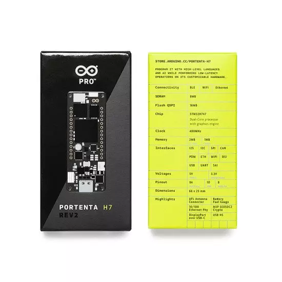 carte arduino portenta h7