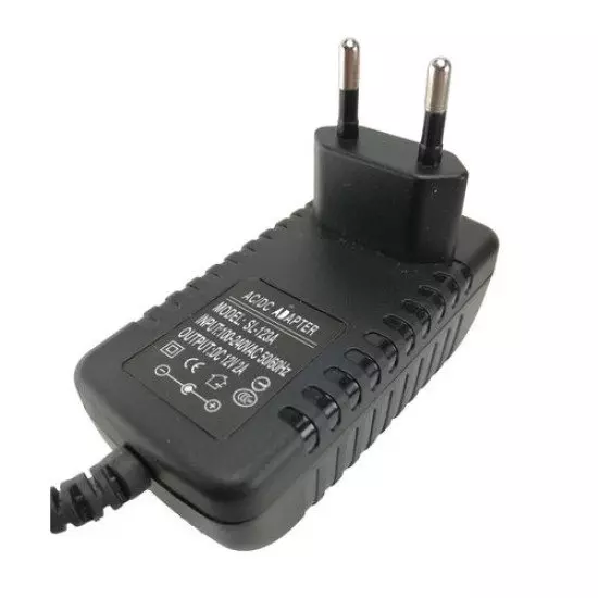 transfo modem 2 sorties 12v 2a noir