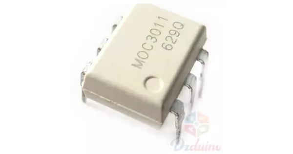 moc3011 ic optocoupleur dip 6 broches optoisolateur sortie pilote triac