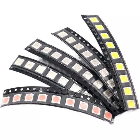 smd led 5050 rouge jaune bleu vert blanc orange