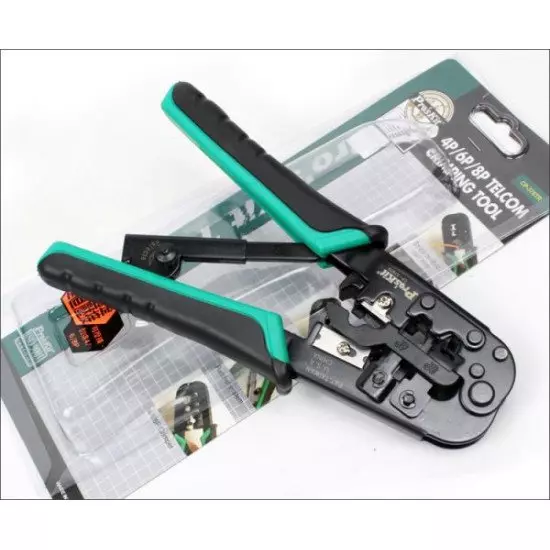 pince a sertir reseaux pros kit cp367tr 4p6p8p