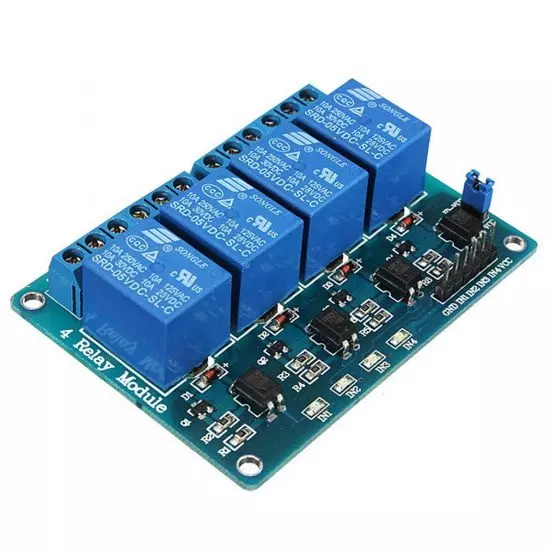 module de relais 5vdc - 4 canaux